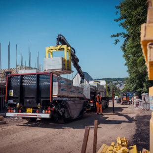 Brick And Block Haulage For Construction | Brick Crane
